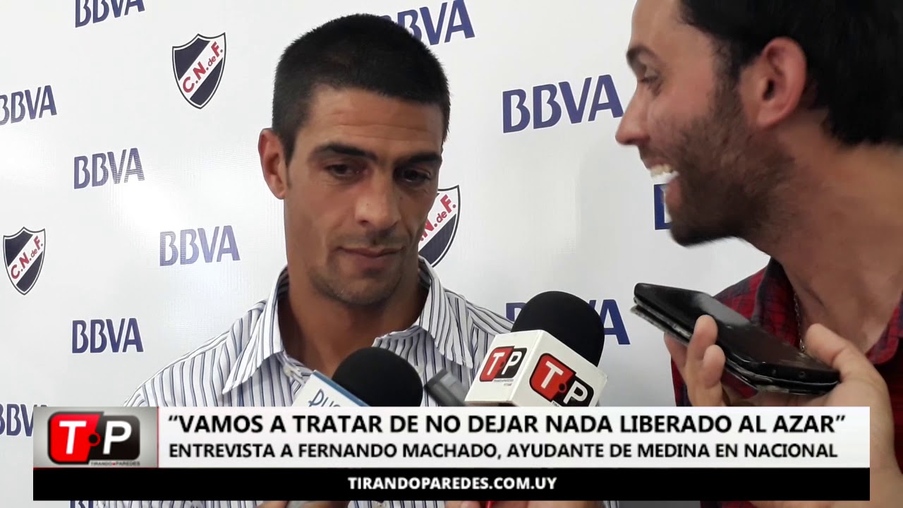 Fernando Machado: “Vamos a tratar de no dejar nada librado al azar ...