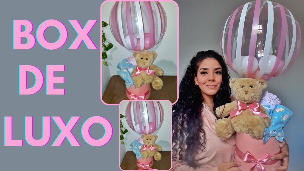 Como Montar uma Box Maternidade em Casa | Box de Luxo Infantil - YouTube