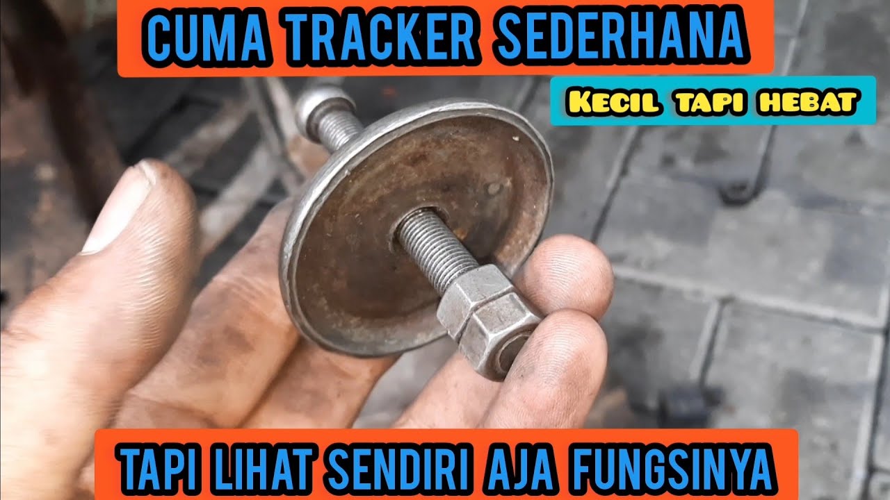 TRACKER SEDERHANA (KECIL TAPI HEBAT) - YouTube