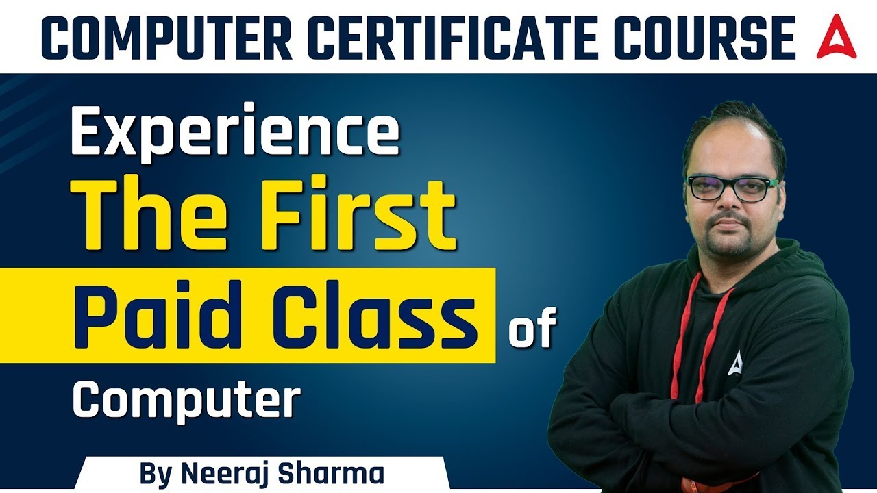 Computer Certification Course | Working Computer Knowledge | Experience ...