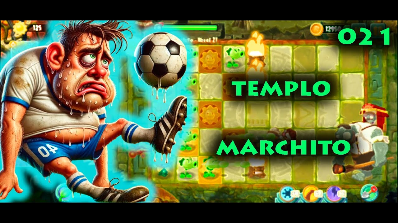 PvZ2 - Templo marchito - Día 021: Algunas plantas no están pasando por ...