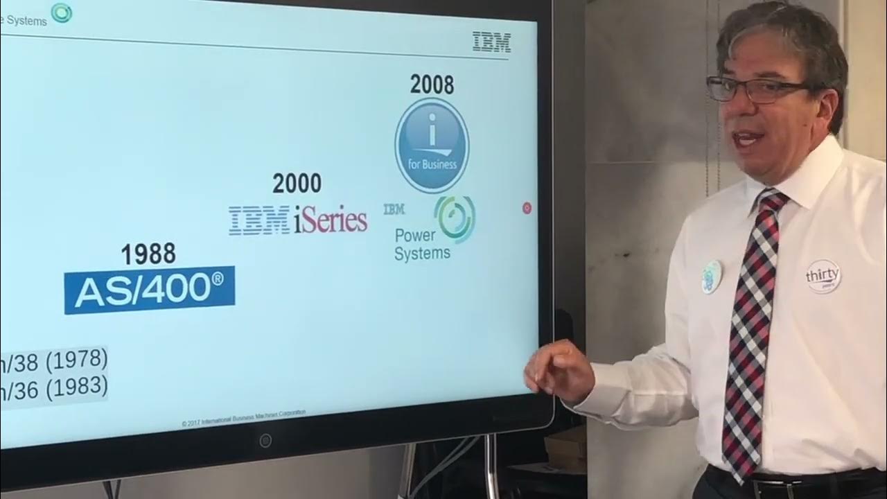 Historia de la plataforma As/400 (IBM i) - YouTube
