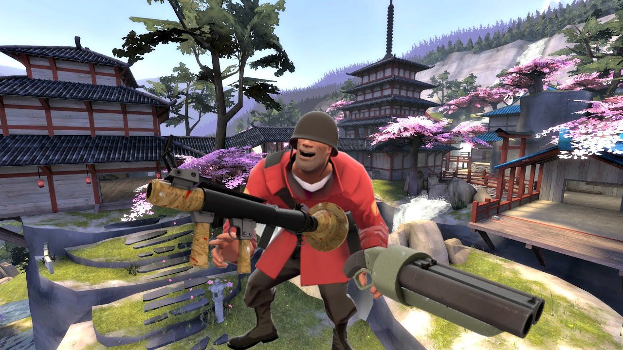 American Pastoral RL and Backcountry Blaster Scattergun [TF2 Gun Mettle ...