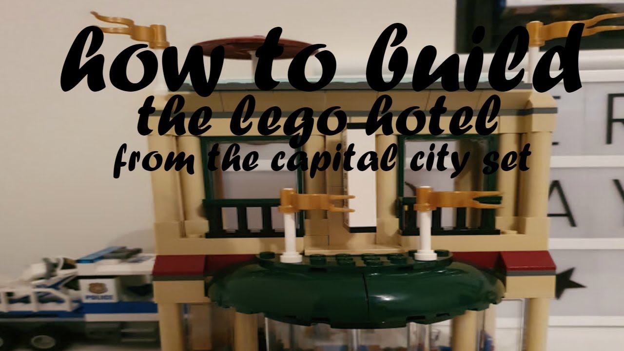 How to build the Lego hotel from the Lego plaza set part 1 - YouTube