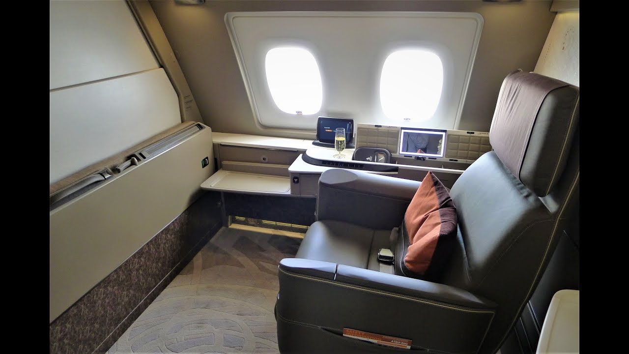 Singapore Airlines NEW A380 Suites (First) Class Review SQ232 Sydney ...