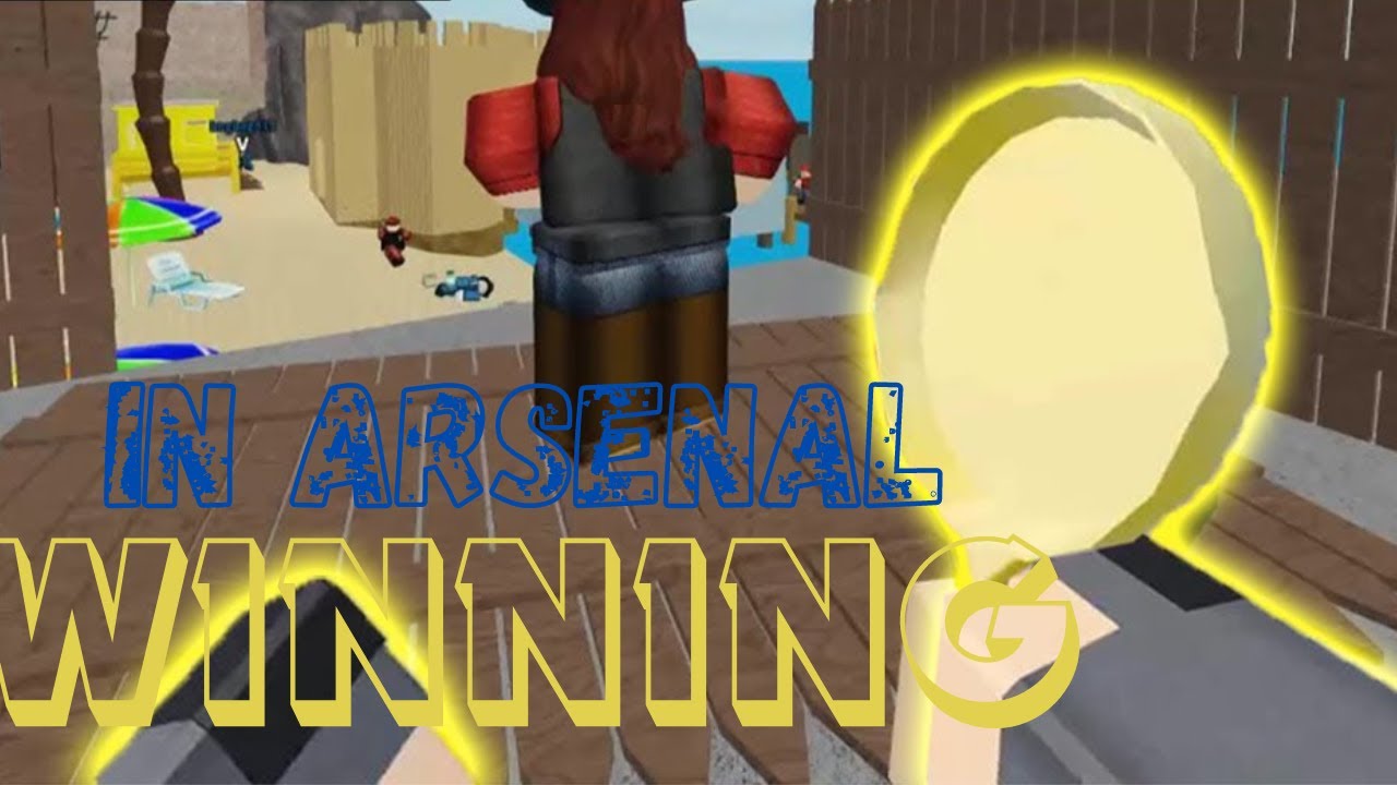 Winning With Golden Gun In Arsenal | Roblox | Gaming Bross - YouTube