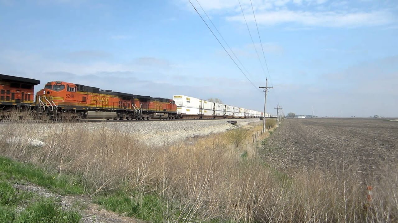 BNSF 5238 West Ransom, IL 3/31/12 - YouTube