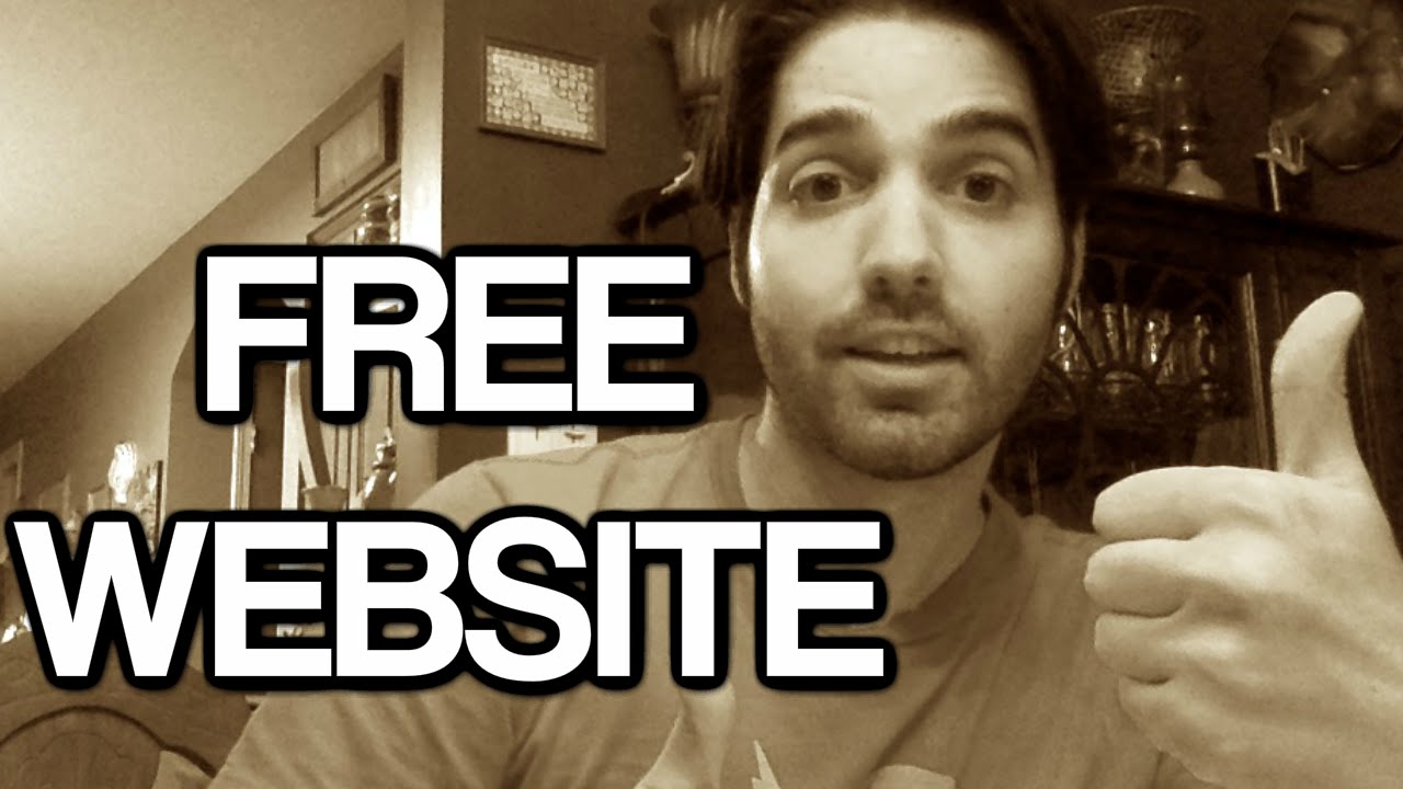 How To Create A Website For FREE YouTube How To Create A Website For FREE YouTube