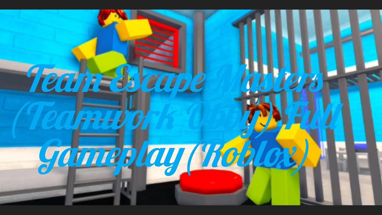 Team Escape Masters (Teamwork Obby) Full Gameplay (Roblox) - YouTube