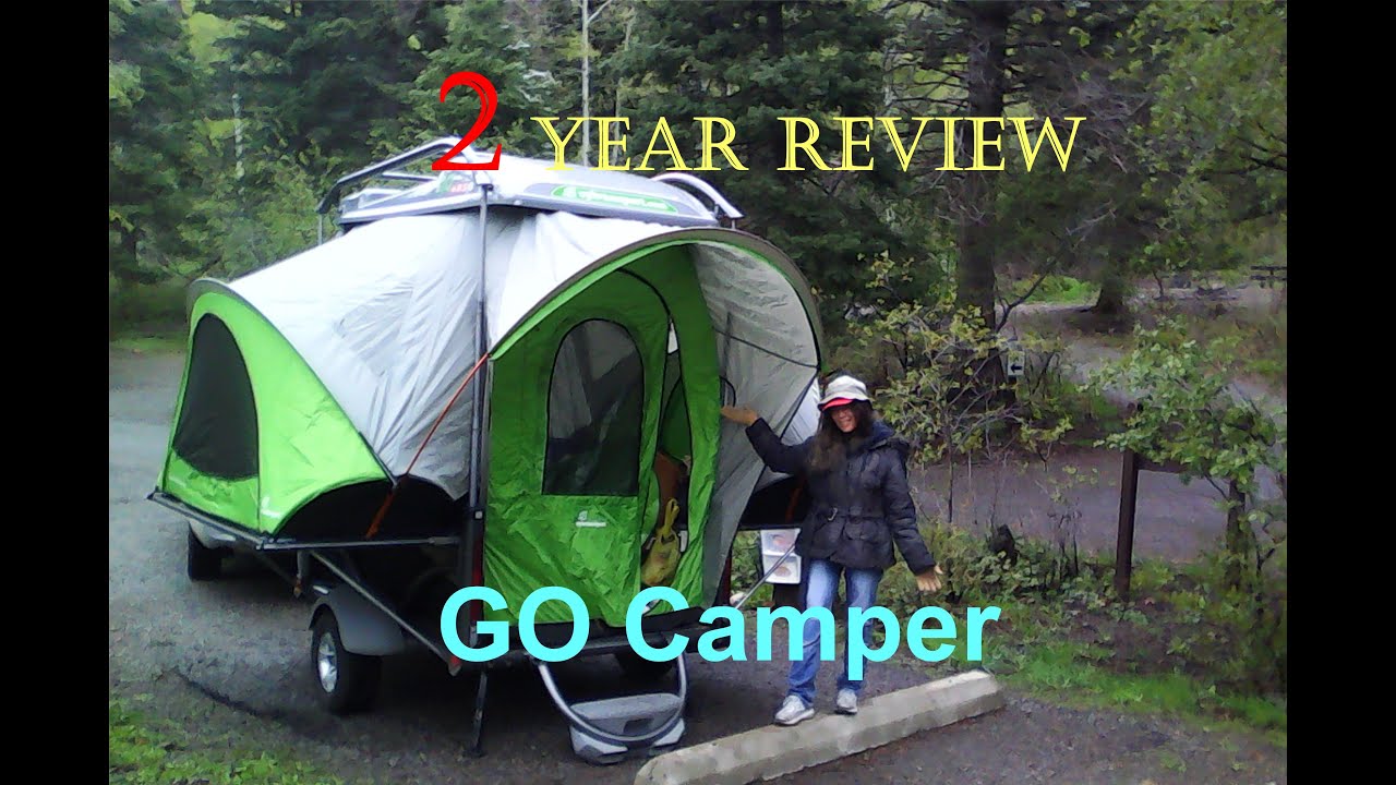 Sylvansport GO Camper - 2 Year Review - Tiny Trailer Camper - YouTube