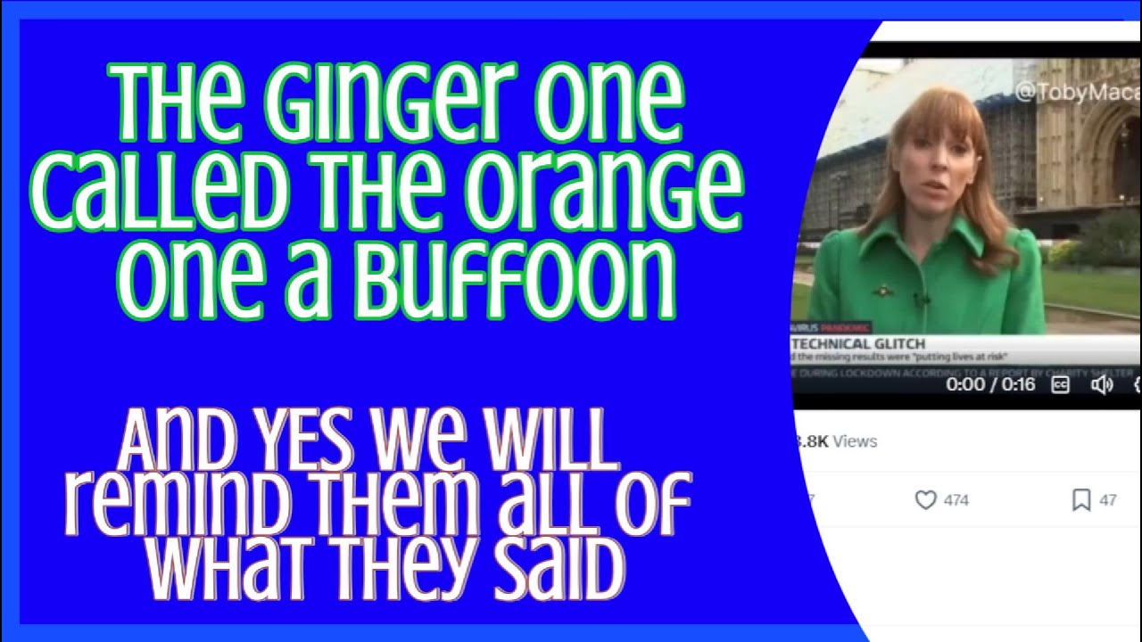 The Ginger One called the Orange One A Buffoon - YouTube
