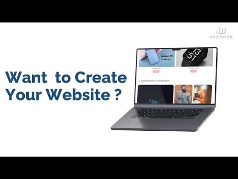 Create Your Website With JoonWeb.com - YouTube