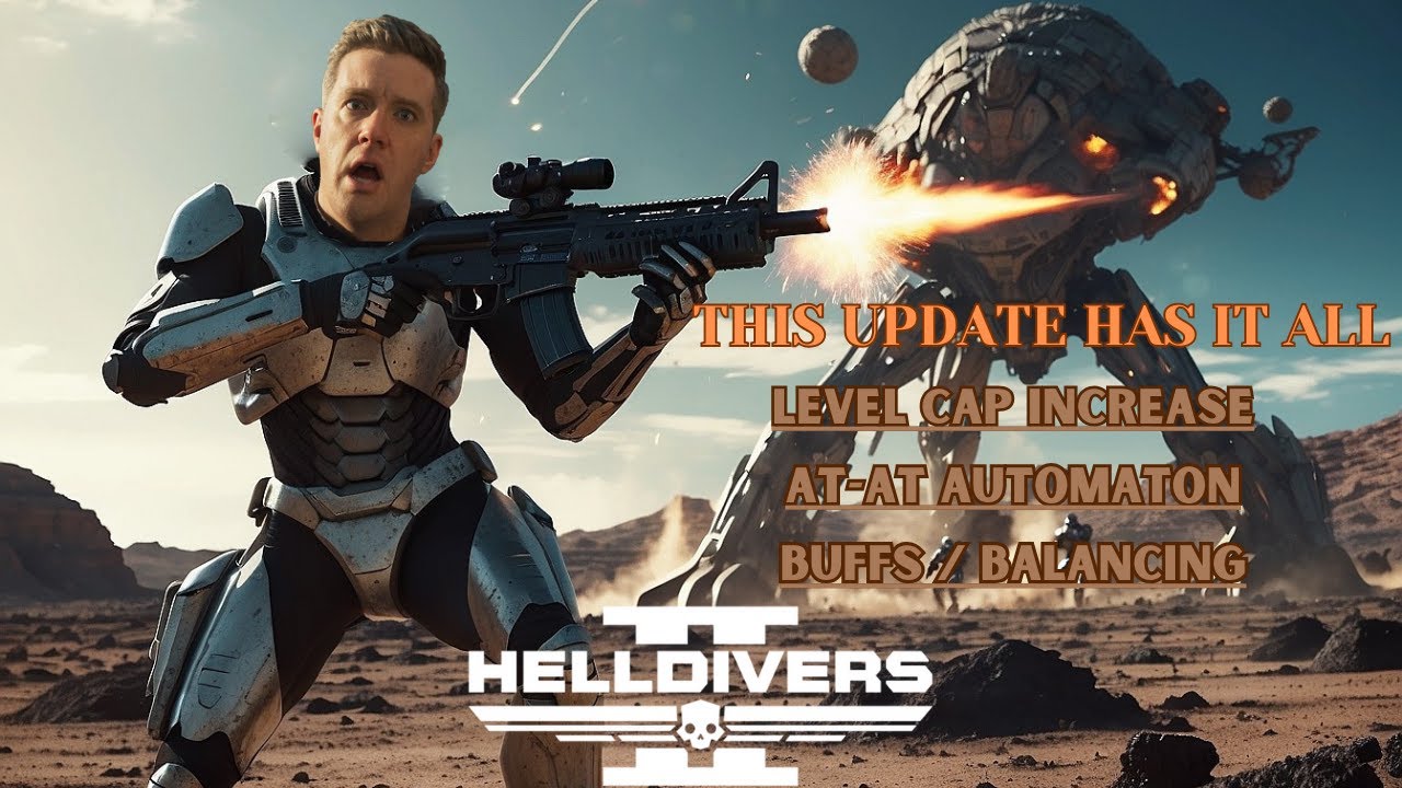 HellDivers 2 | Level Cap and AT-AT Update - YouTube