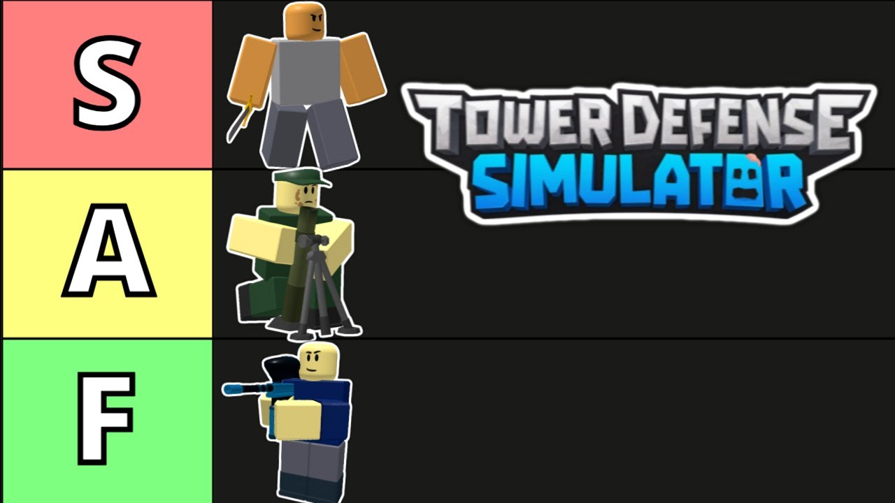 RANKING EVERY TOWER IN ROBLOX TDS (Tierlist) - YouTube