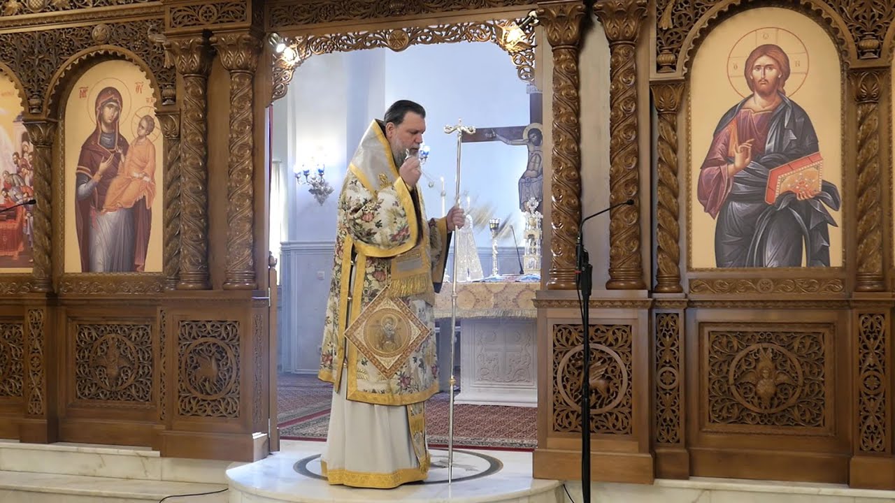 ΑΡΧΙΕΡΑΤΙΚΗ ΘΕΙΑ ΛΕΙΤΟΥΡΓΙΑ ΧΟΡΟΣΤΑΤΟΥΝΤΟΣ ΤΟΥ ΜΗΤΡΟΠΟΛΙΤΟΥ ΜΑΣ κ.κ ...