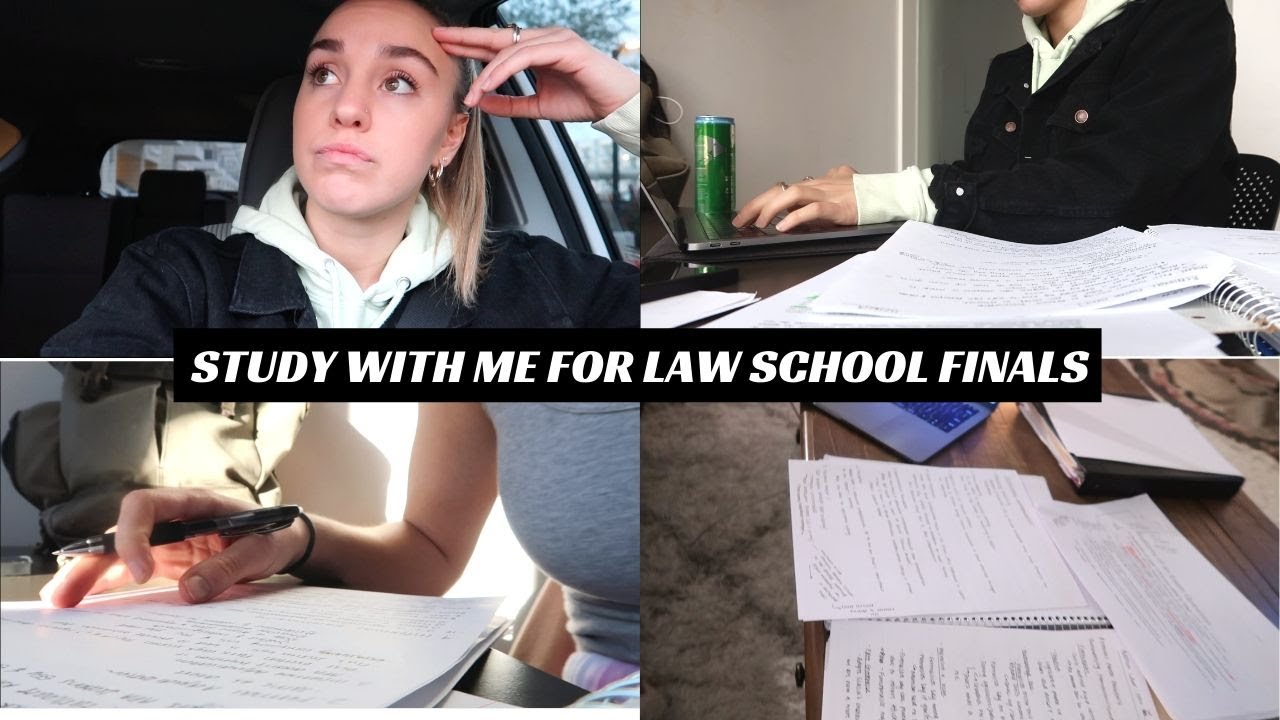 LAW SCHOOL STUDY ROUTINE VLOG: Finals Edition! - YouTube