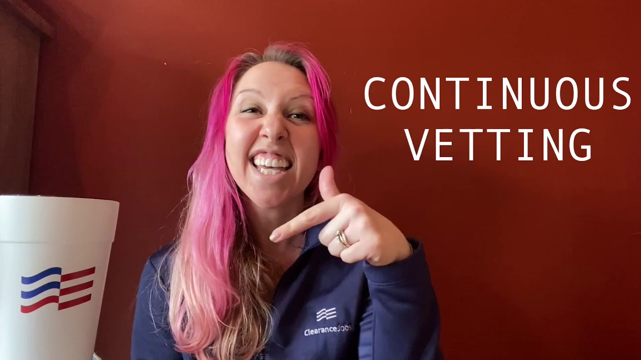 Security Clearance News in 60 Seconds: Coronavirus, Backlog Busted and Continuous Vetting - YouTube