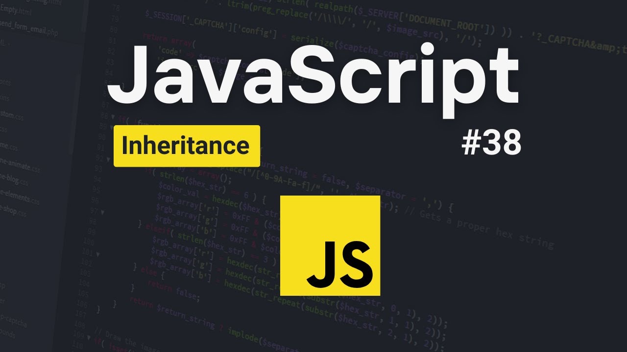 Learn Javascript Class Inheritance And Super Method 38 Youtube 7459
