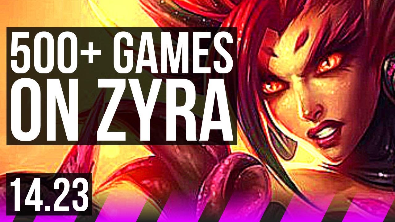 ZYRA & Varus vs THRESH & Ashe (SUP) | 500+ games | KR Diamond | 14.23 - YouTube