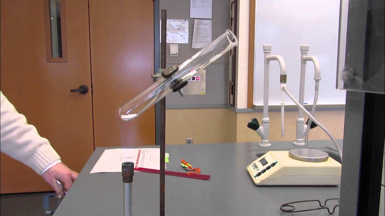 Chemistry Demo: Flaming Gummy Bear - YouTube