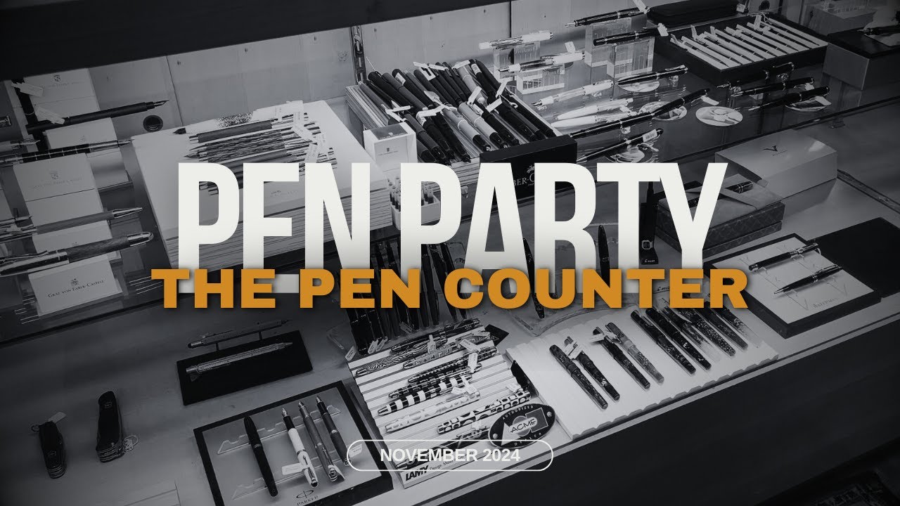 Attending My First Event - Pen Party 2024 at The Pen Counter - YouTube