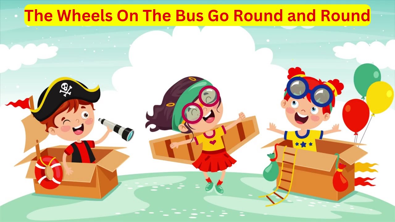 Melodic Magic:The Wheel on the Bus Go Round and Round-Lyrics, Actions ...