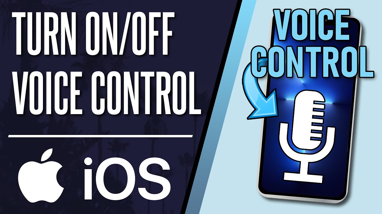 How to Enable or Disable Voice Control on iPhone or iPad (iOS) - YouTube