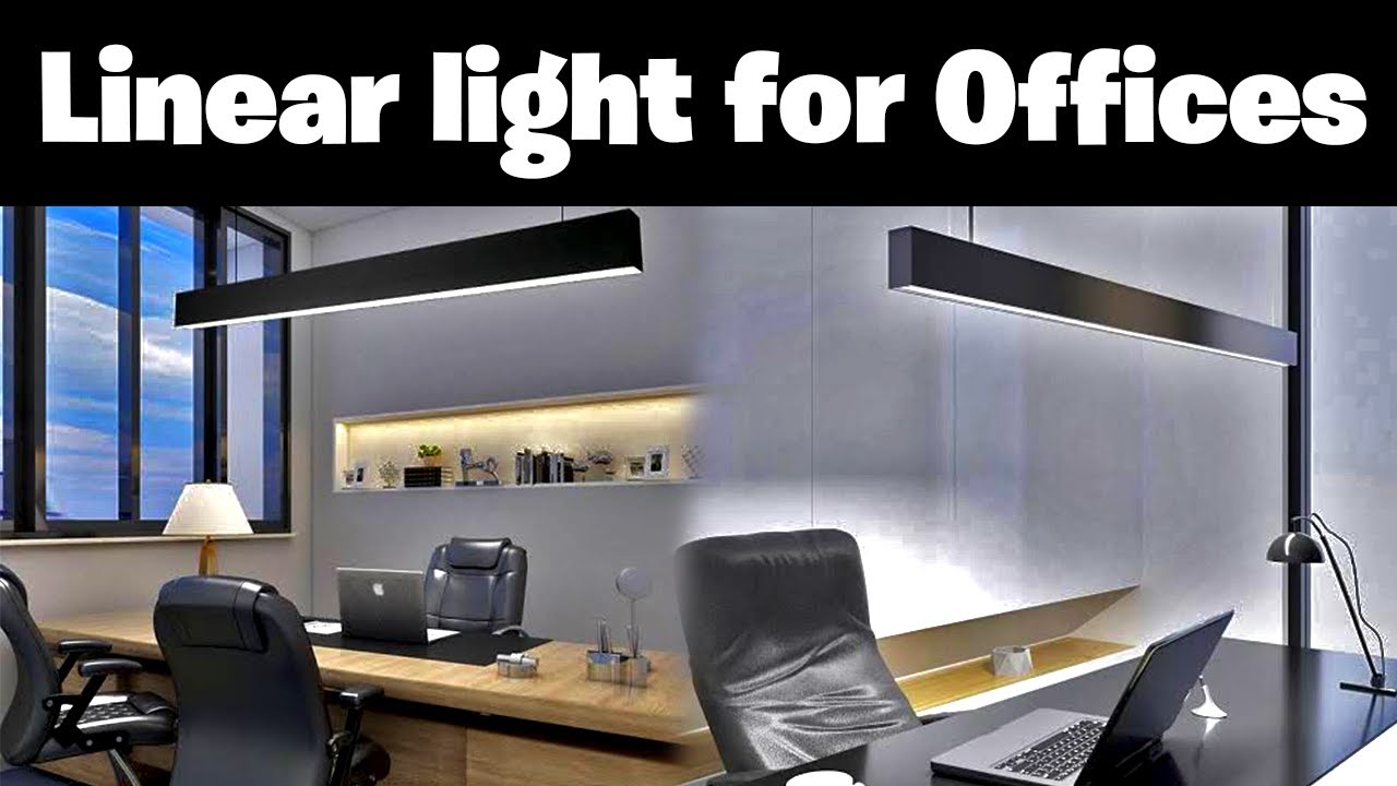 Linear Light For Offices - YouTube