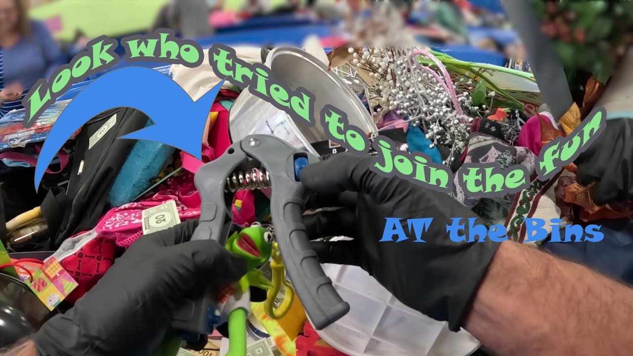 Thrifting the outlet goodwill bins for fun and reselling online. found ...