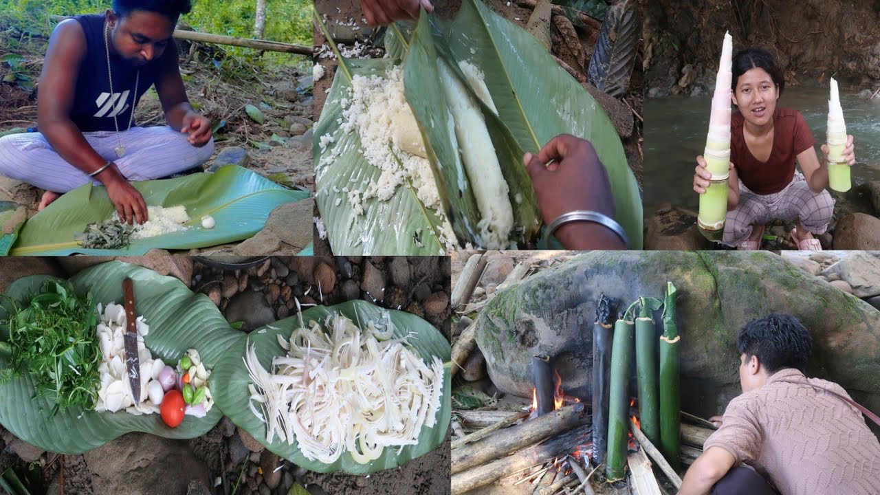 Tribal Cooking Adventure in Arunachal Pradesh Jungle 🌳🍲 - YouTube
