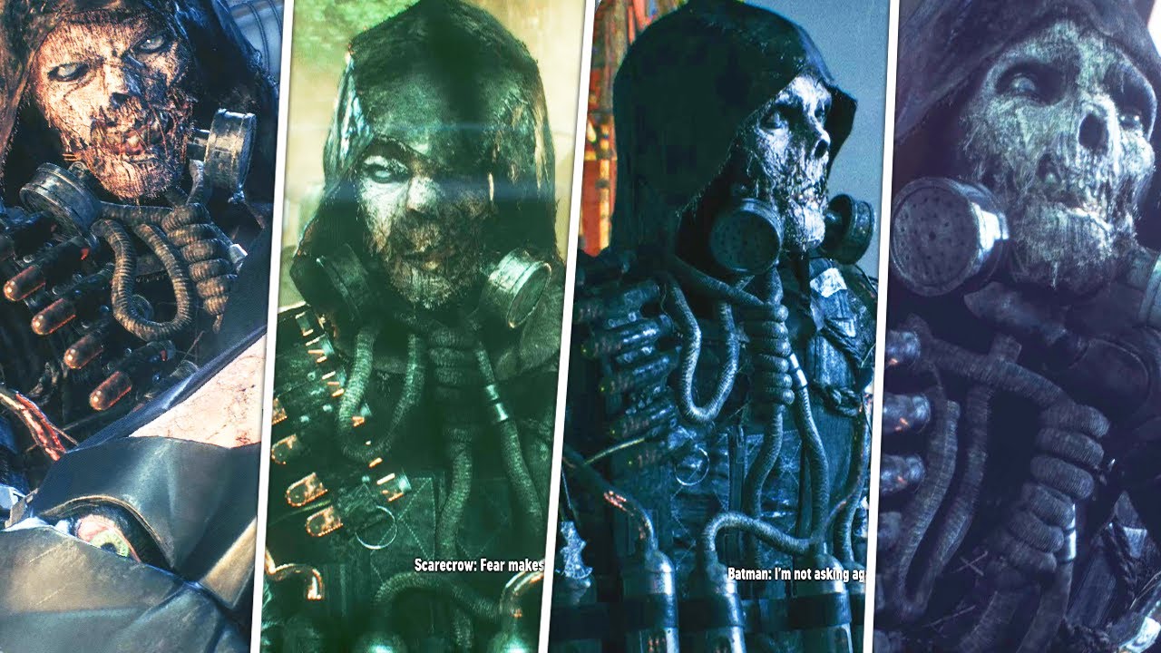 Batman:Arkham Knight- All "SCARECROW" Scenes And Encounters - YouTube