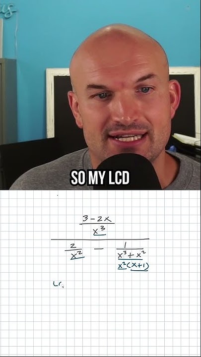 What is the LCD of polynomials | Algebra 2 - YouTube