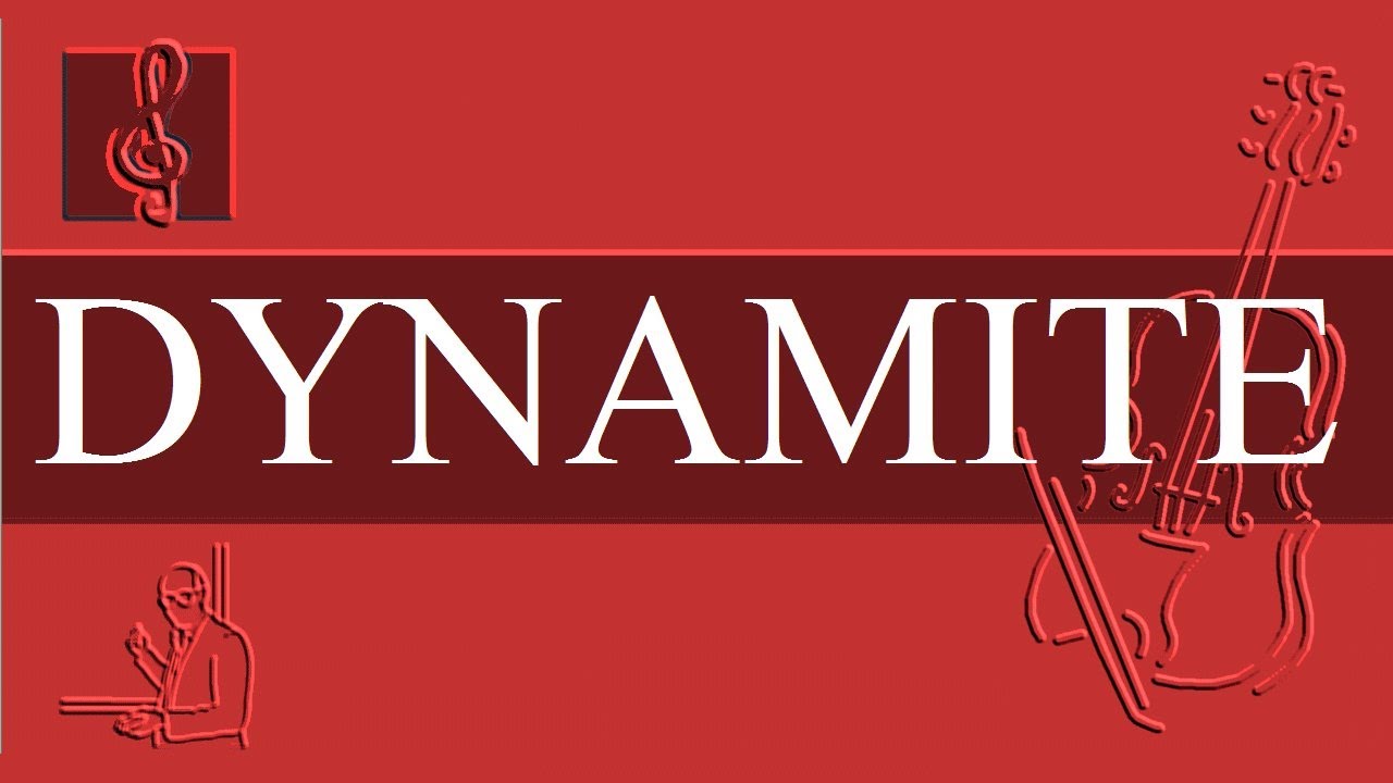 Violin Notes Tutorial - BTS - Dynamite (Sheet Music) - YouTube