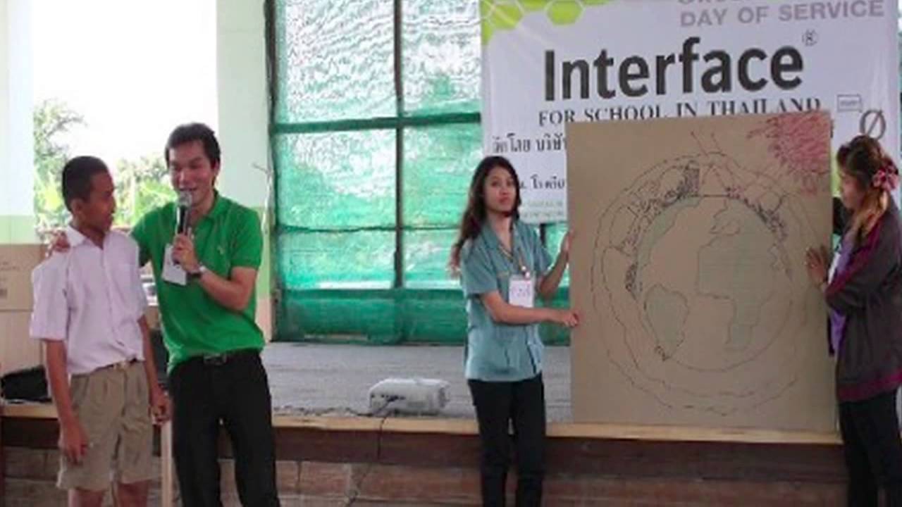 Interface Gets Ready for Global Green Apple Day of Service - YouTube