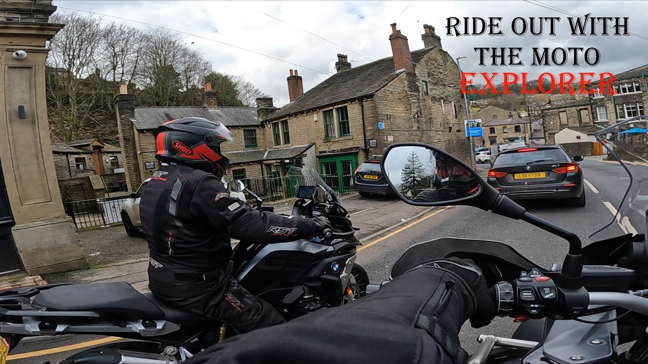 MOTORBIKE RIDE AROUND THE PEAK DISTRICT WITH THE MOTO EXPLORER - YouTube