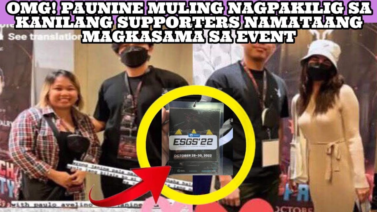 OMG! PAUNINE MULING NAGPAKILIG SA KANILANG SUPPORTERS NAMATAANG ...