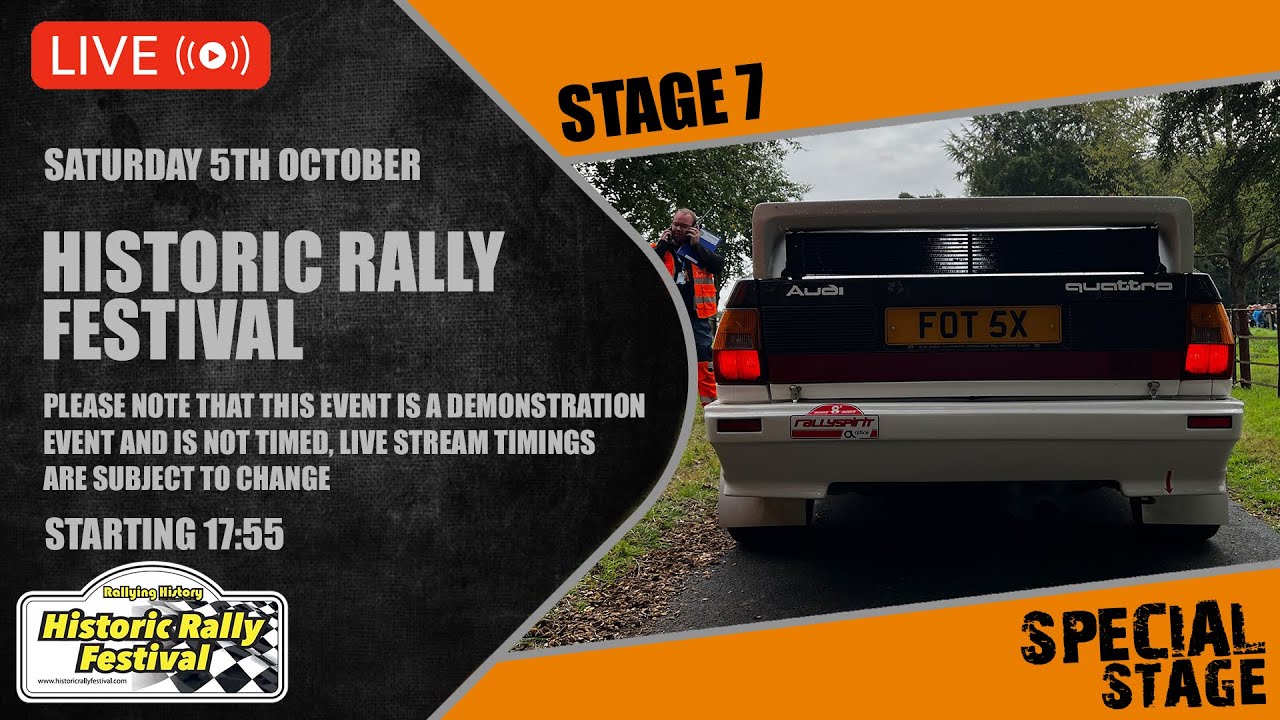 Historic Rally Festival 2024 - Stage 7 - YouTube