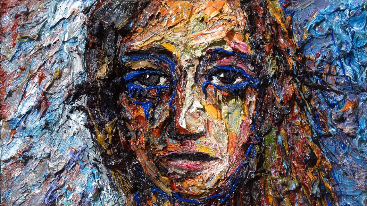 original oil painting vintage impressionist art realism expressionism ...