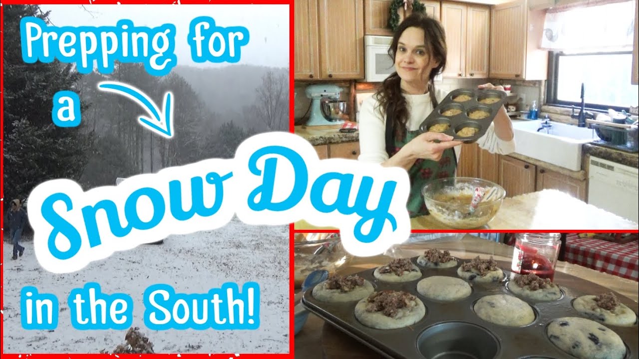 Southern Winter Snowstorm Muffins & Punch! - YouTube
