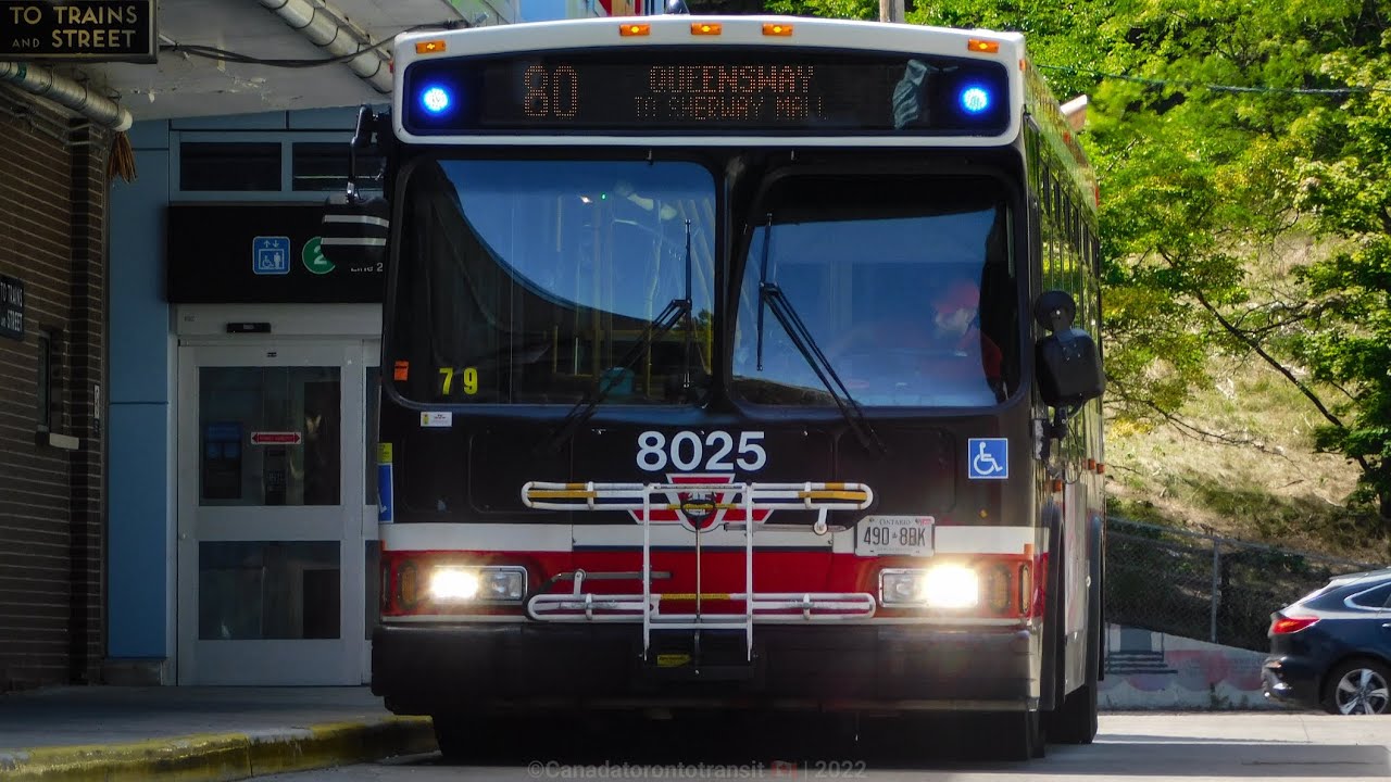 TTC 8094: 80 Queensway (Full Ride) - YouTube