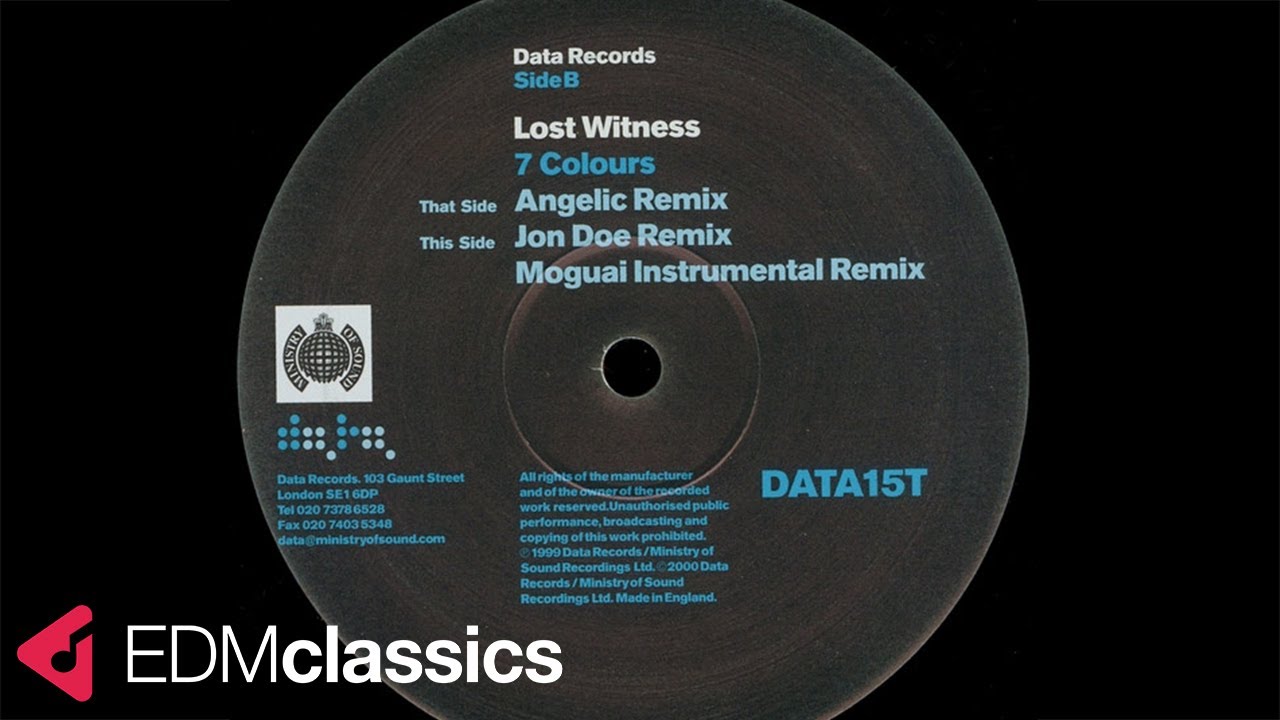 Lost Witness - 7 Colours (Angelic Mix) (2000) - YouTube