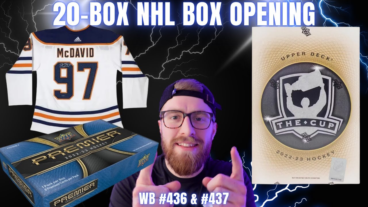 THE CUP + Jersey Boxes + PREMIER CASE WB #436 & #437 - YouTube