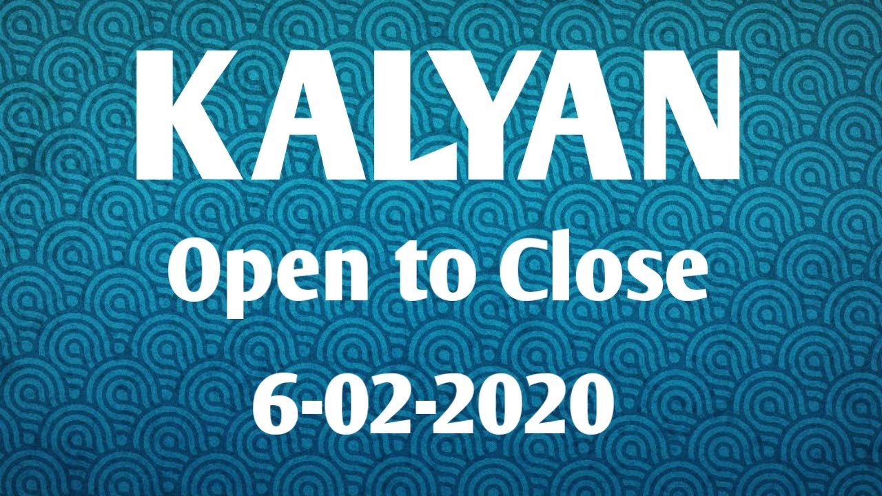 Kalyan 6-02-2020 Guessing Numbers - YouTube