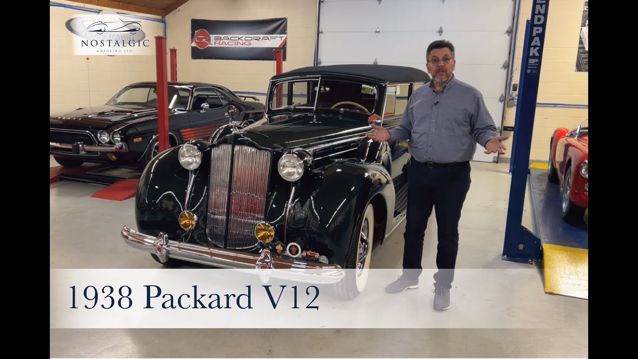 Uncover the Secrets of the 1938 Packard V12: A Comprehensive Look at ...