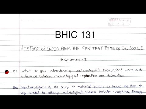 BHIC 131 Solved Assignment 2022-23| BHIC 131 ignou solved assignment ...