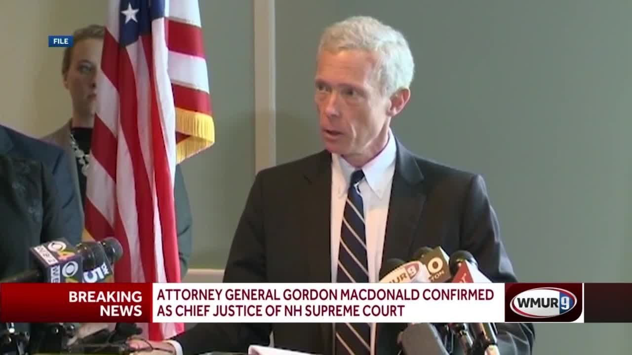Attorney General Gordon MacDonald confirmed as chief justice of NH ...