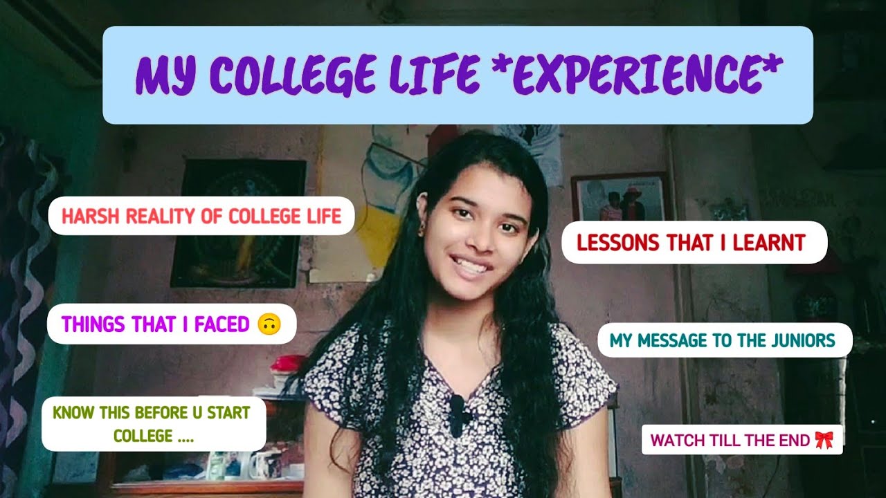 Story time| My College Life *Experience* | My message to the juniors ...