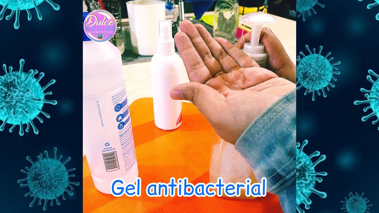 Prepara tu propio GEL ANTIBACTERIAL / GEL DESINFECTANTE contra VIRUS y ...