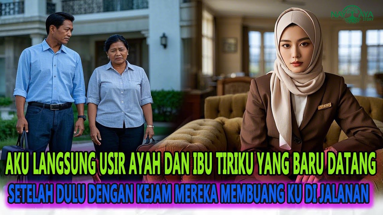 AKU LANGSUNG USIR AYAH DAN IBU TIRI DARI RUMAH KU SETELAH DULU MEREKA ...