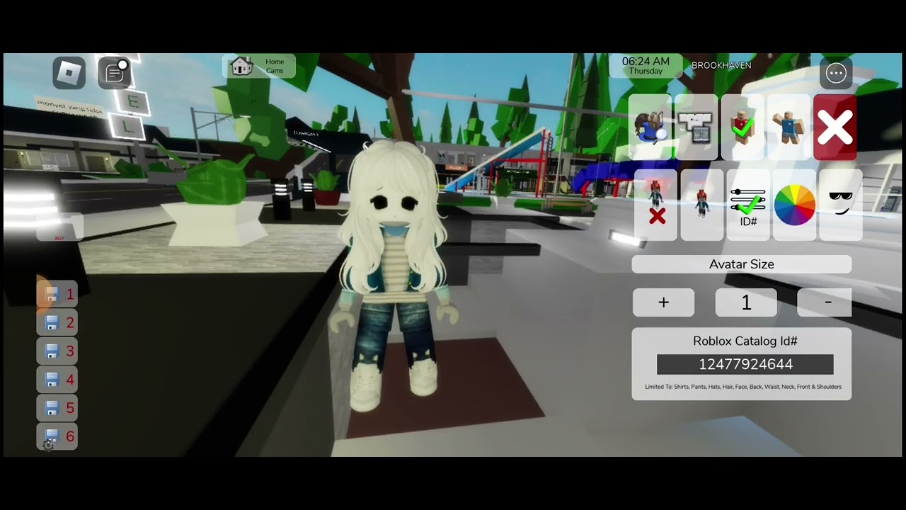 I will teach you how to get nice avatar on Brookhaven watch this until ...